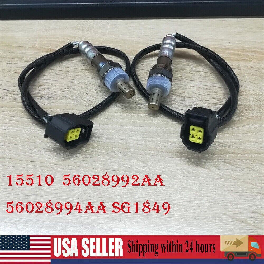 Pair Upstream & Downstream O2 02 Oxygen Sensor for Chrysler Jeep SG1849 ...