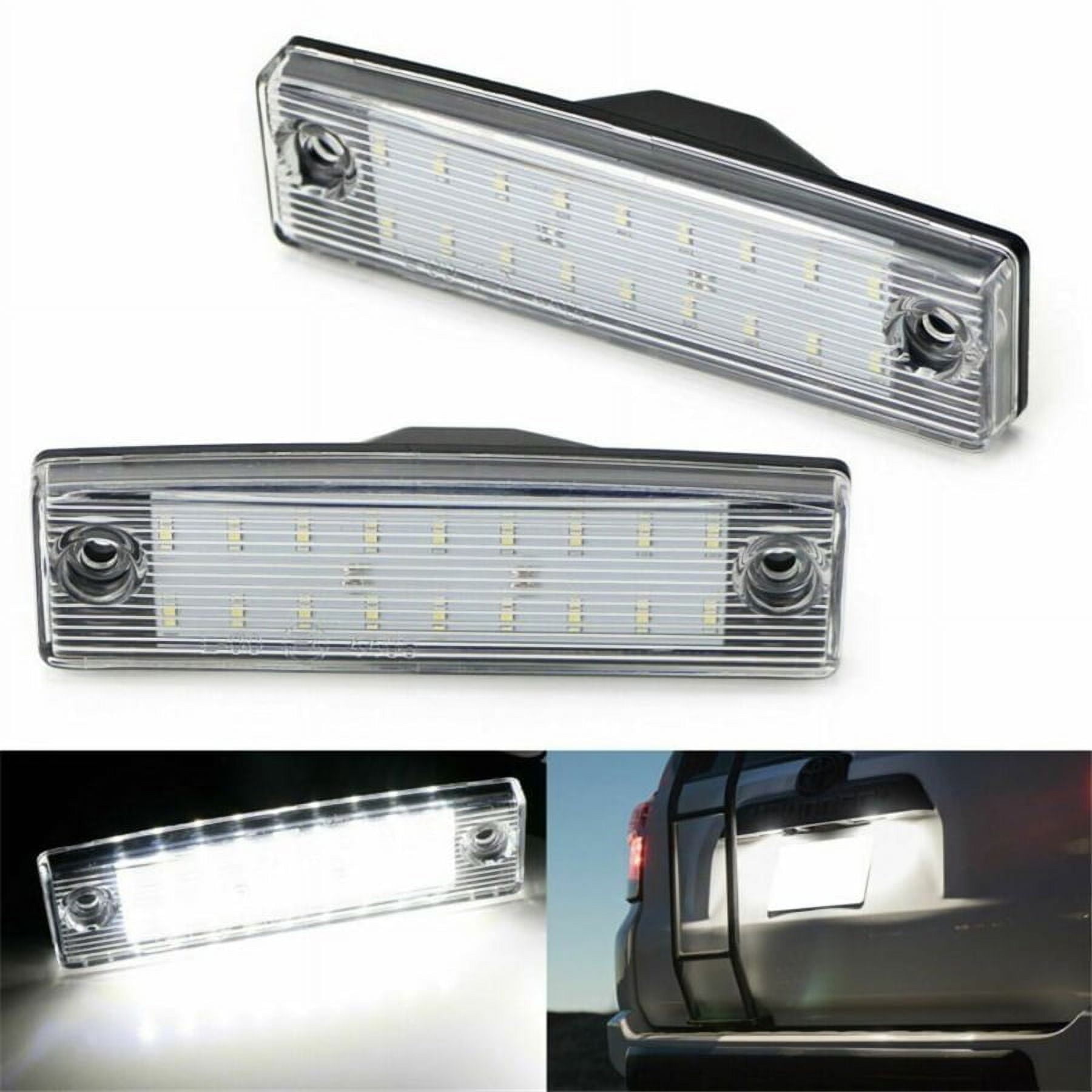 Pair White LED License Plate Light 6000K For Toyota 4Runner 96-20 ...