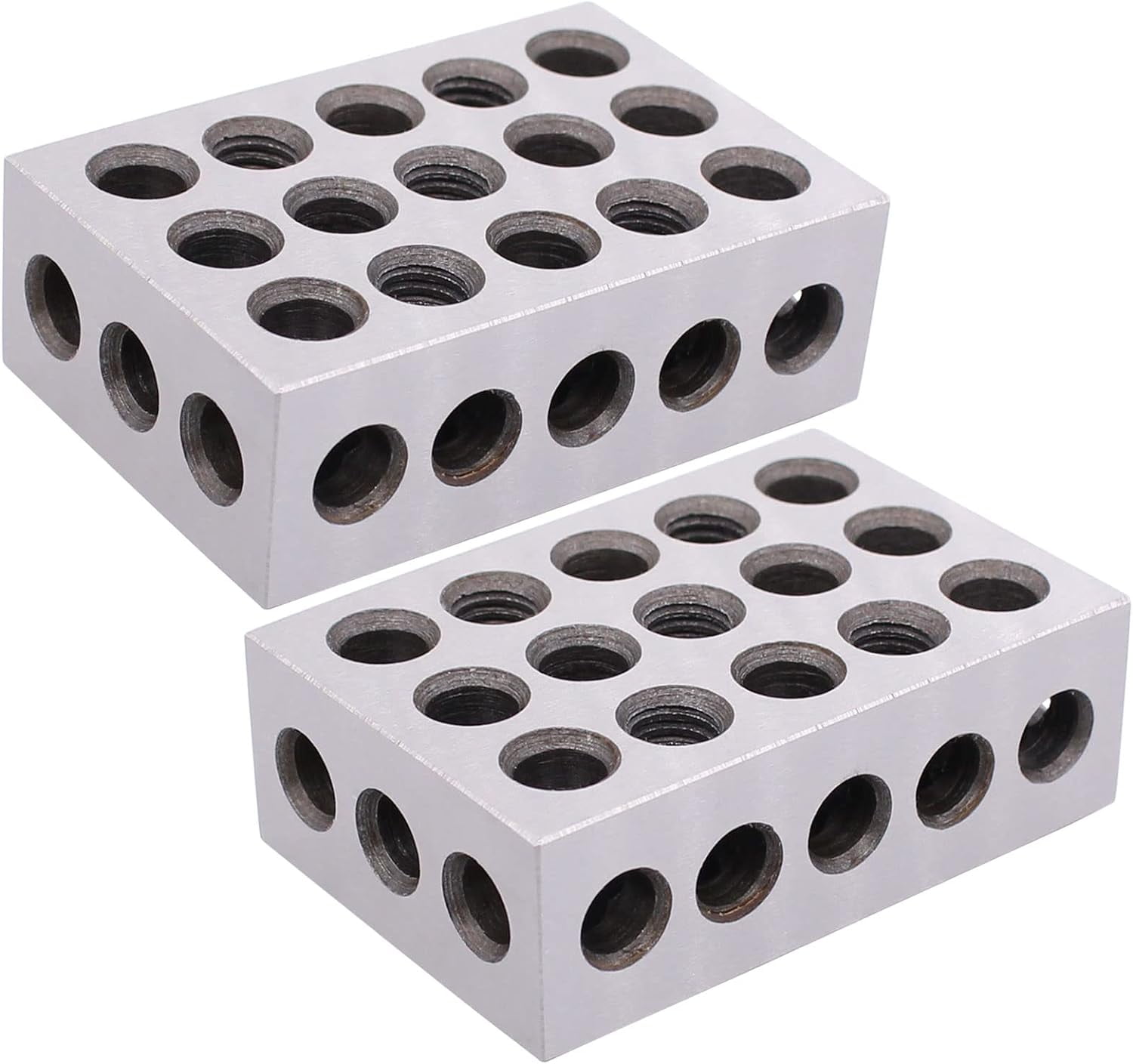 Pair of 1 2 3 Blocks Precision 0.0002in Engineer Ground Hardened ...