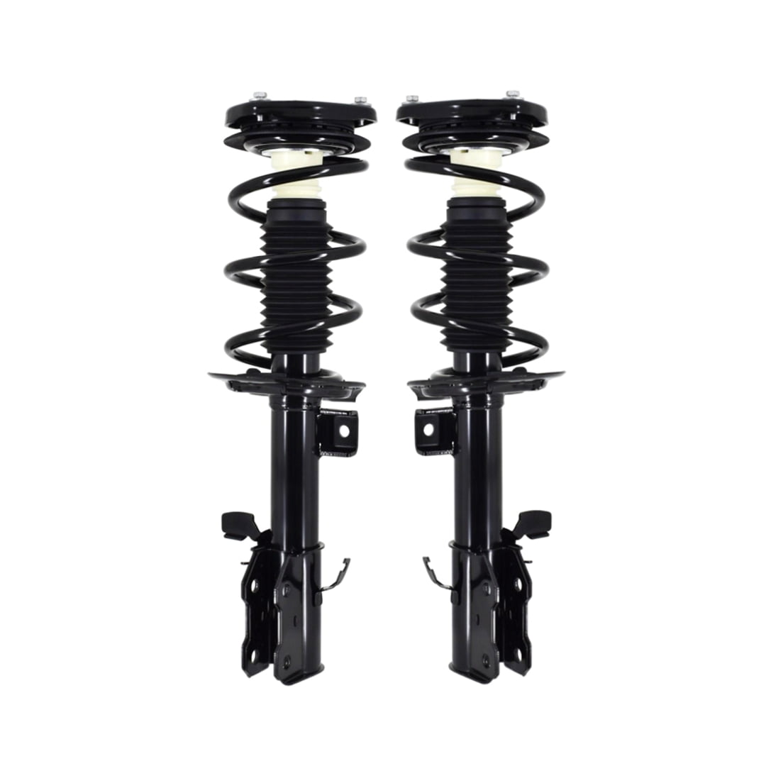 Pair of 2 Front Left-Right Quick Complete Strut-Coil Spring Assembly ...
