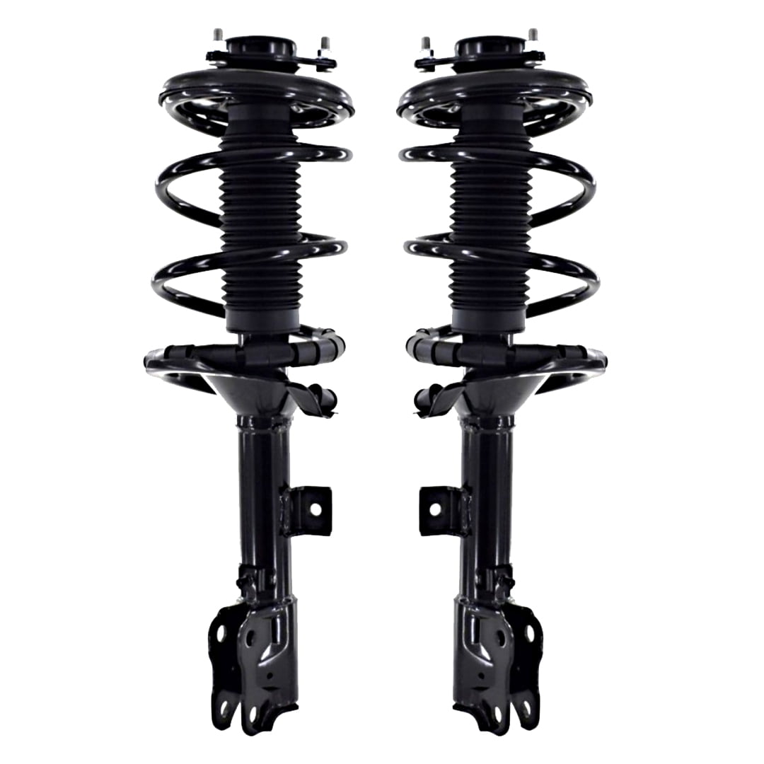 Pair Of 2 Front Left Right Quick Complete Strut Coil Spring To 2011