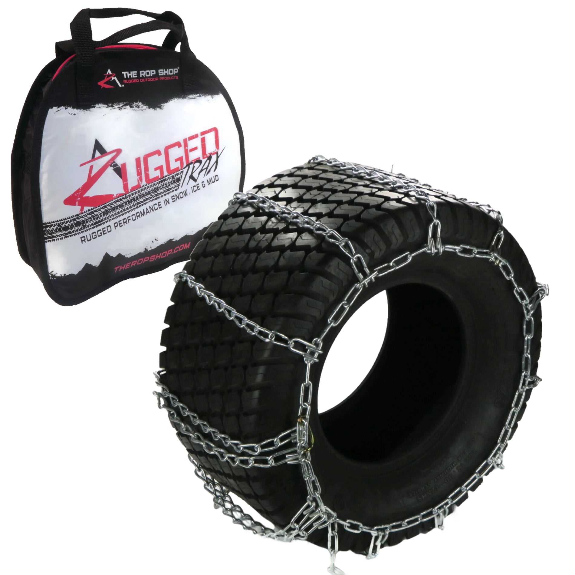 Pair of 2 Link Tire Chains 29x12x15 for Toro & Cub Cadet Snow Blower ...