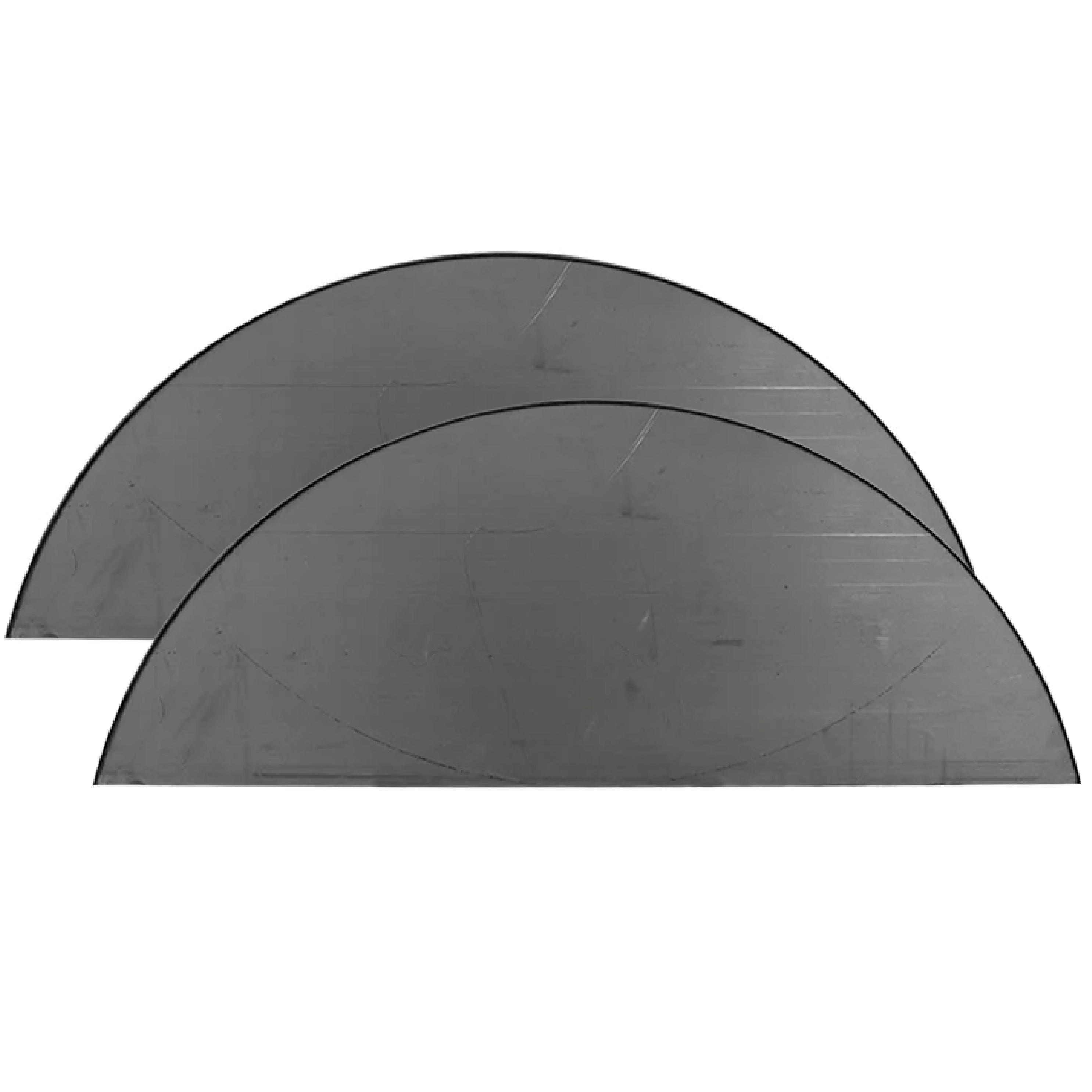 Pair of (2) Single Axle 9x32 Fender Backs - 18-Gauge Steel, Pre-Cut ...