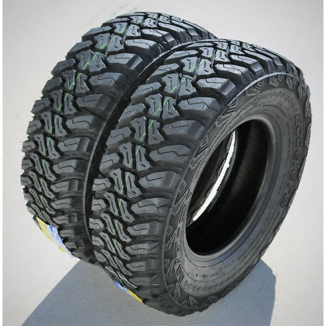 Pair of 2 (TWO) Accelera M/T-01 LT 235/75R15 Load C 6 Ply MT Mud Tires ...