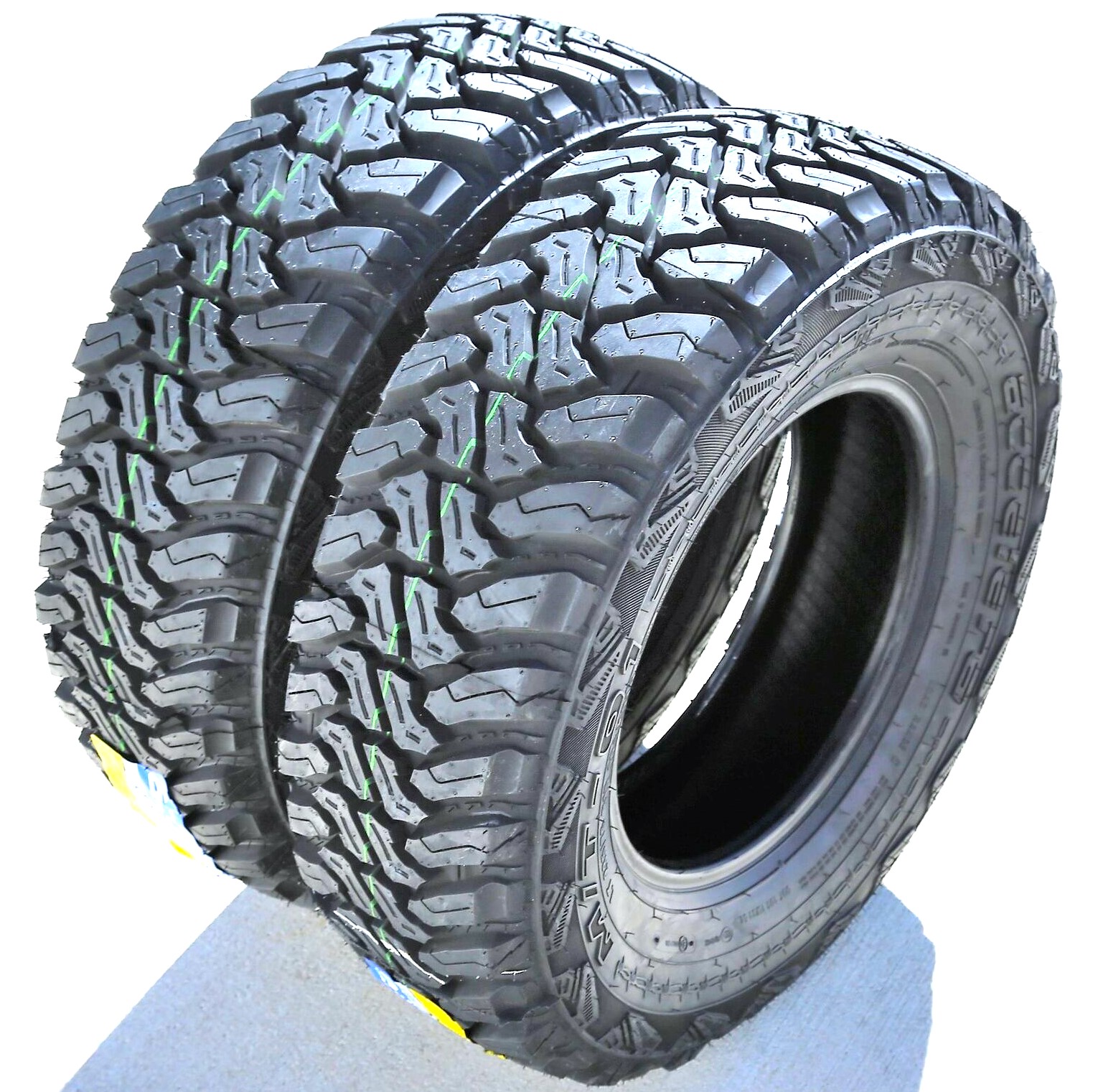 Accelera M/T-01 LT 235/75R15 Load C 6 Ply MT Mud Tires, All Season ...