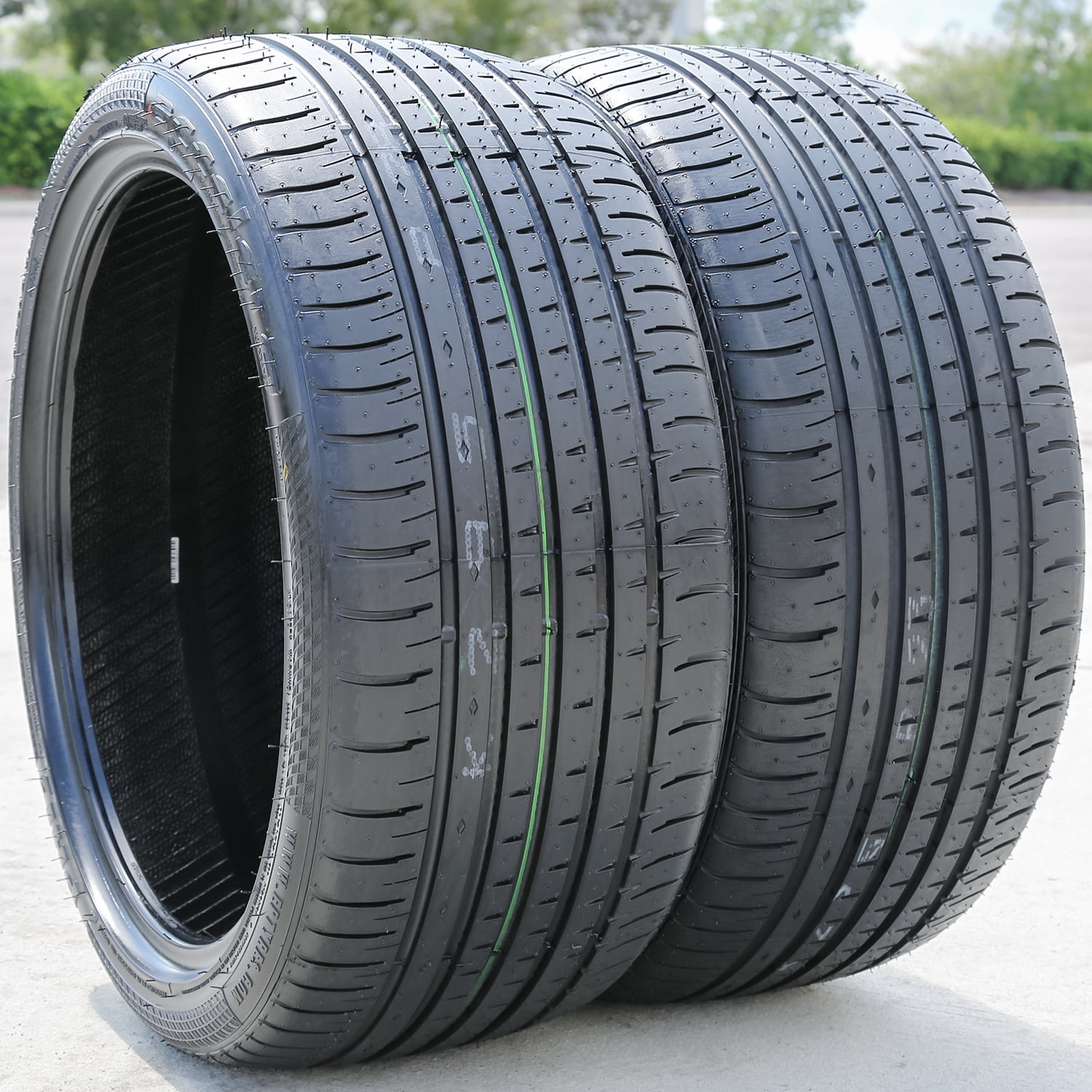 Accelera Phi 2 Performance Tires Set, 275/40R19, Fits Bentley GT 03-05 & BMW M5 Base 18-23 ...