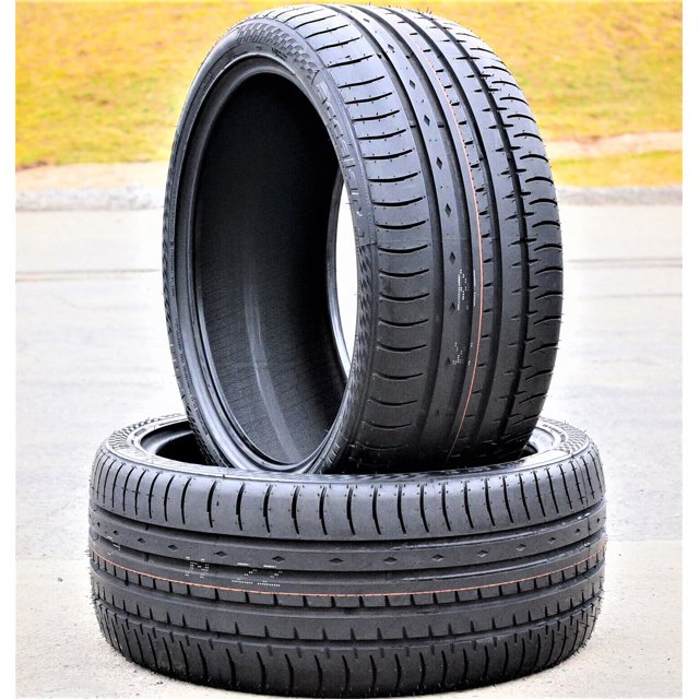 Accelera Phi 215/45R18 ZR 93W XL A/S High Performance Tires, Pair of 2, Fits: 2021-2022 Nissan ...