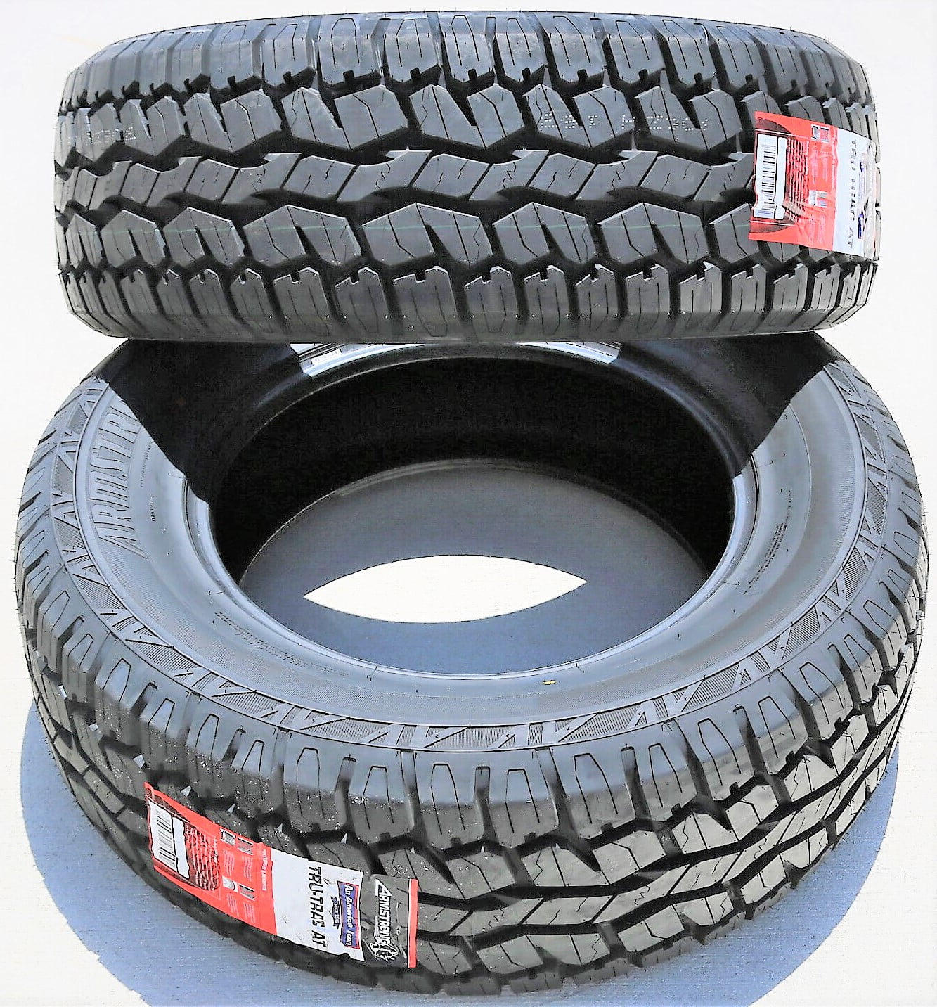 Pair of 2 (TWO) Armstrong Tru-Trac AT 275/55R20 117T XL A/T All Terrain ...