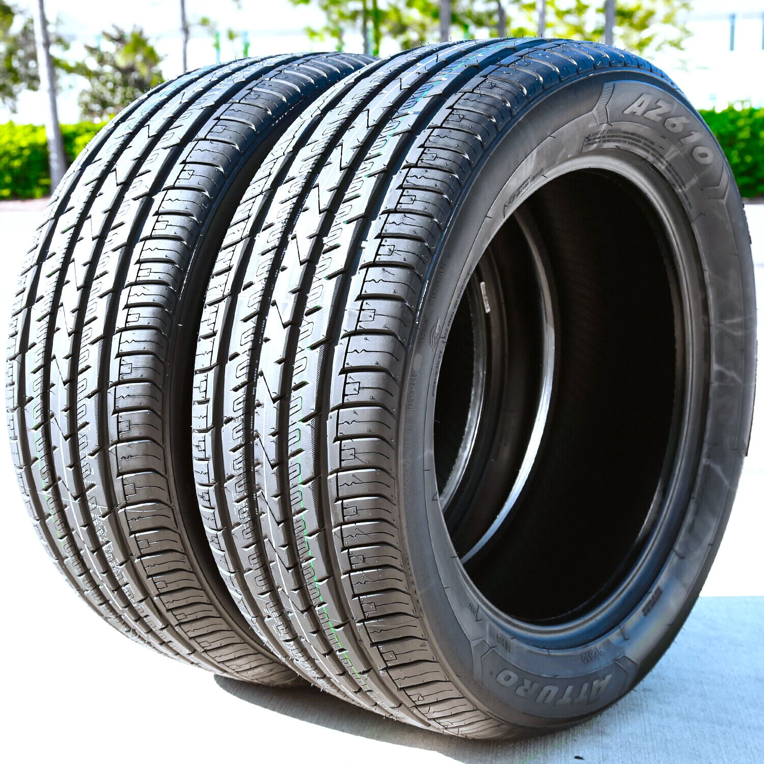 Pair of 2 (TWO) Atturo AZ610 235/70R16 106H A/S All Season Tires Fits ...