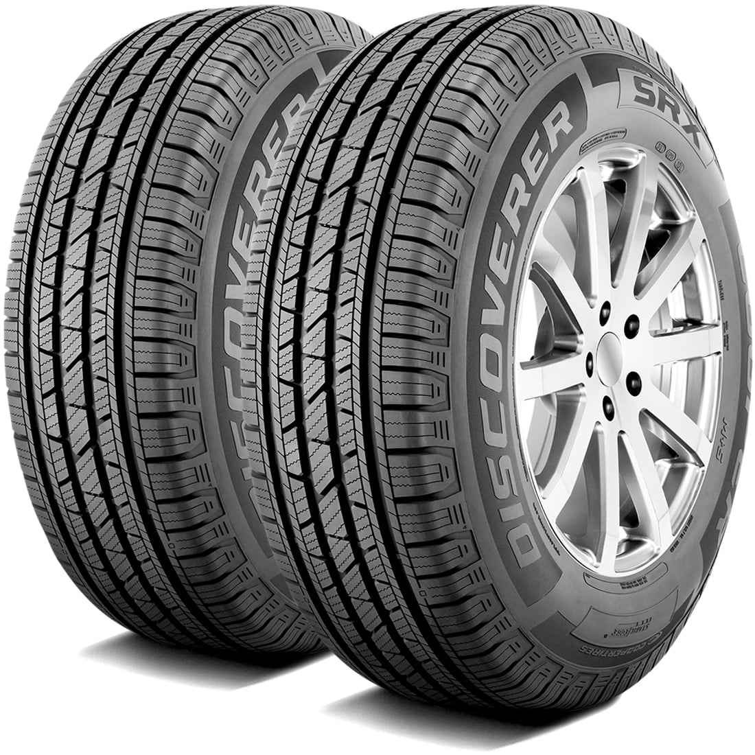 Pair of 2 (TWO) Cooper Discoverer SRX 255/50R20 109H XL A/S All Season ...