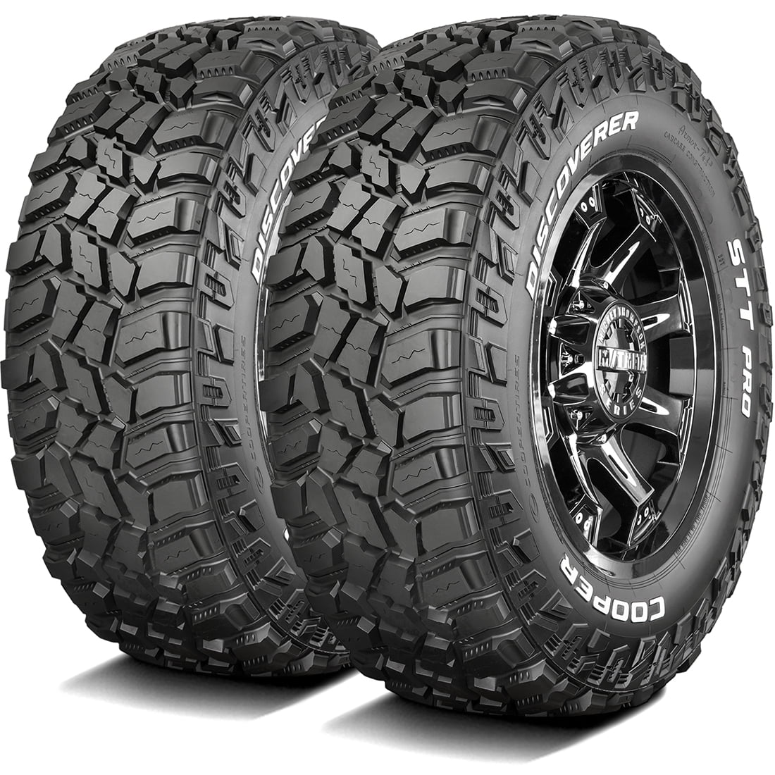 Pair of 2 (TWO) Cooper Discoverer STT Pro LT 31X10.50R15 Load C (6 Ply ...