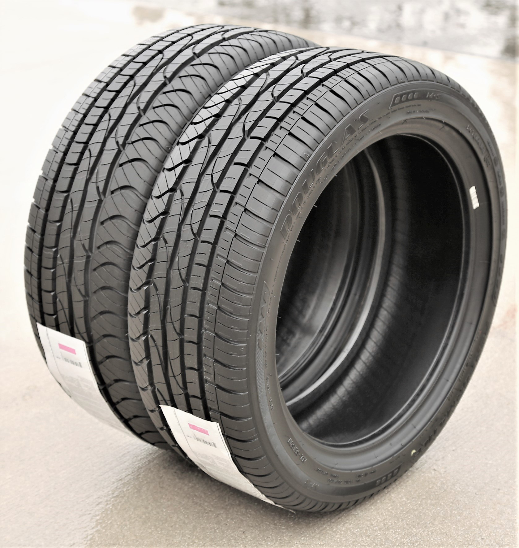 Pair of 2 (TWO) Douglas (by Goodyear) Performance 215/50R17 91V AS A/S ...