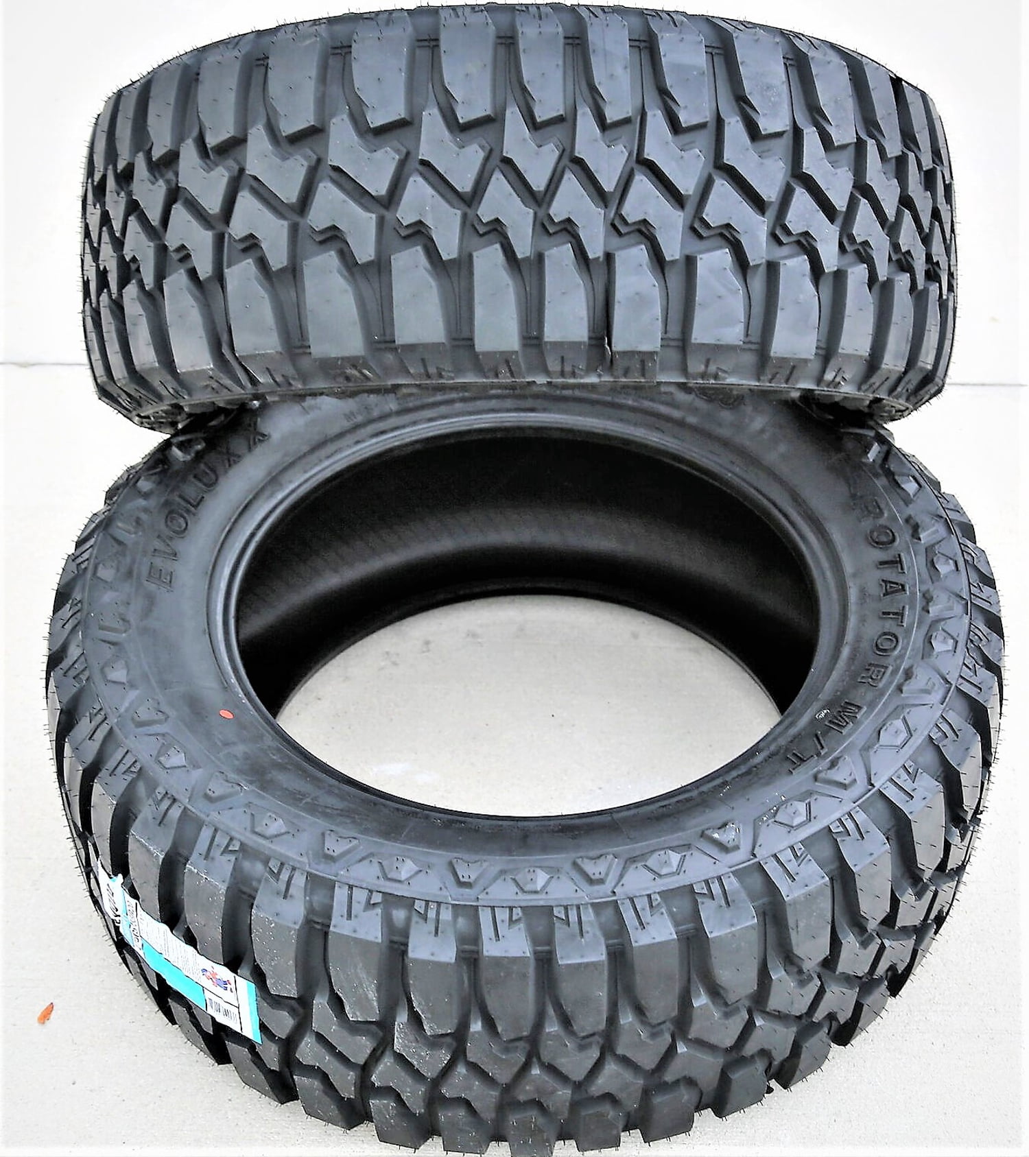 Pair of 2 (TWO) Evoluxx Rotator M/T LT 275/55R20 Load E 10 Ply MT Mud ...