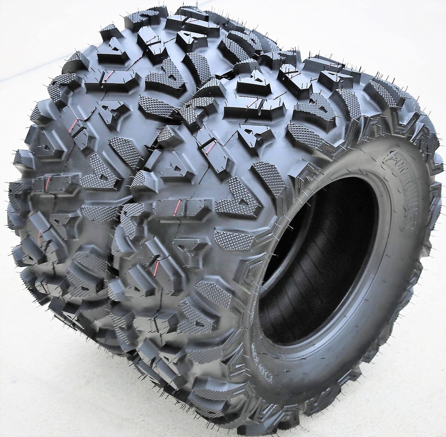 Forerunner Knight All-Season Mud Terrain ATV & UTV Tires, 25X10-12, 6 ...