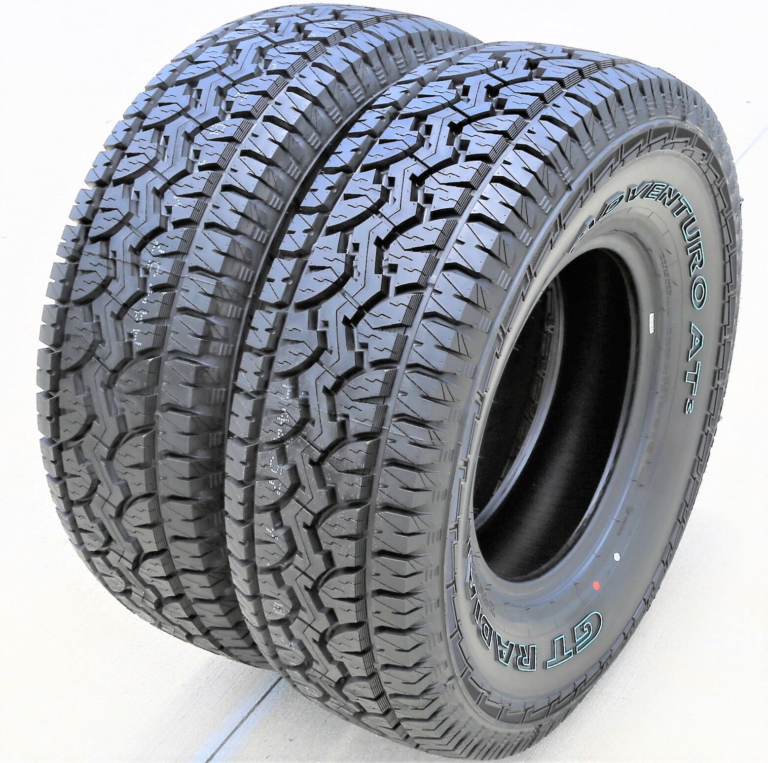 GT Radial Adventuro AT3, Pair of 2 All-Terrain Tires, 245/75R17 121/118S, 10 Ply E, for Light ...
