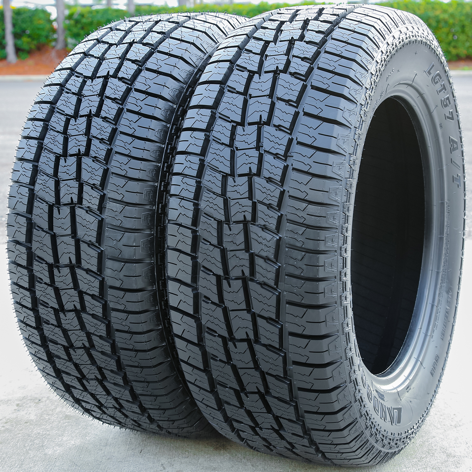 Pair of 2 (TWO) Landgolden LGT57 A/T LT 235/85R16 Load E 10 Ply AT All ...