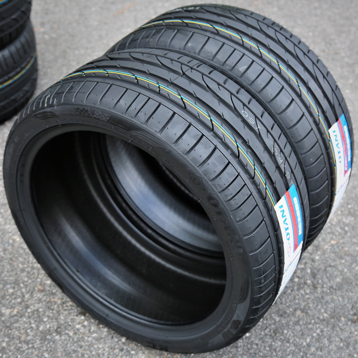 Otani KC2000 Performance Tires, 245/45R19 ZR 98Y XL A/S, Pair of 2 ...