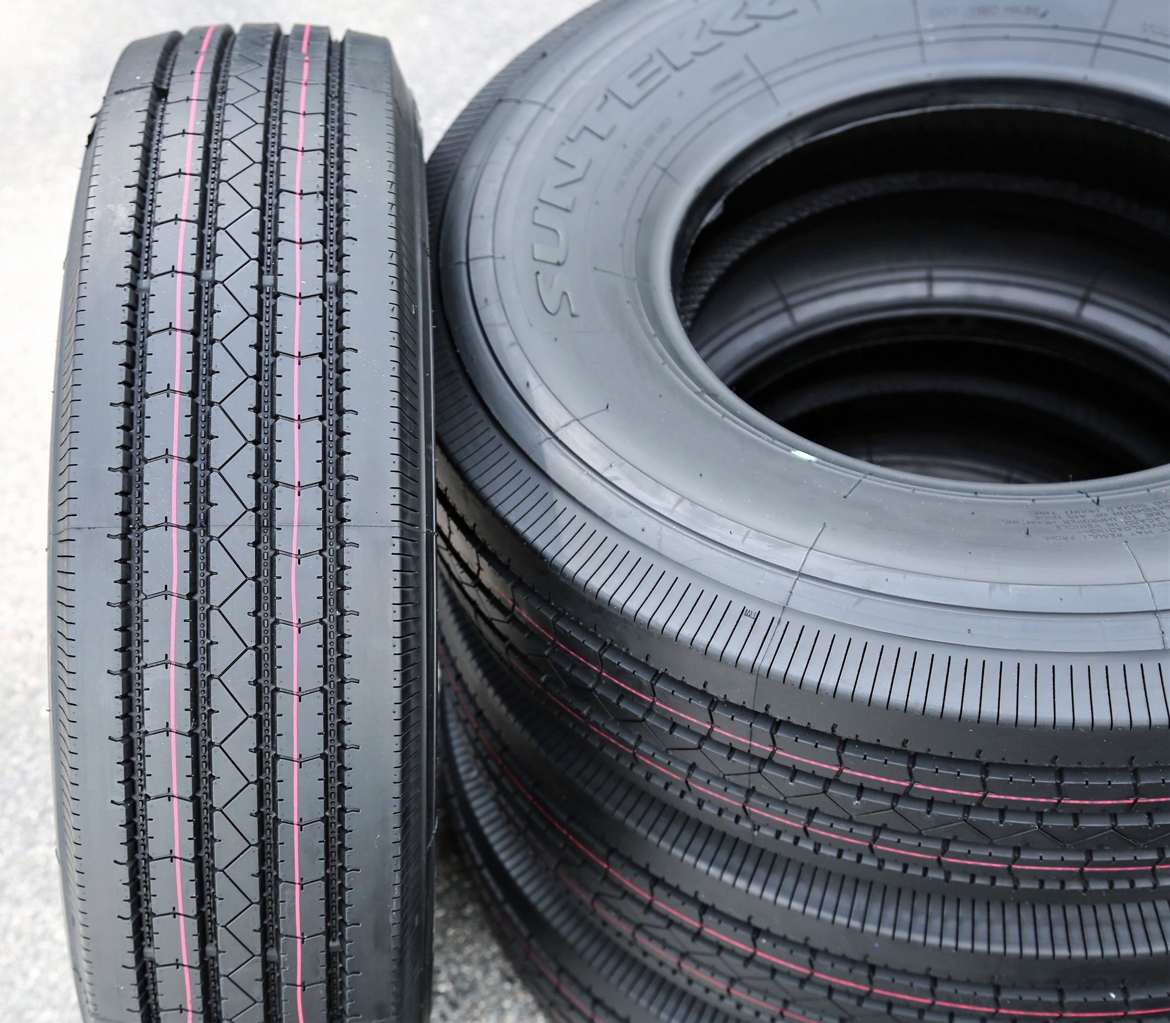 Pair of 2 (TWO) Suntek HD Trail + ST 235/80R16 Load G 14 Ply Trailer ...