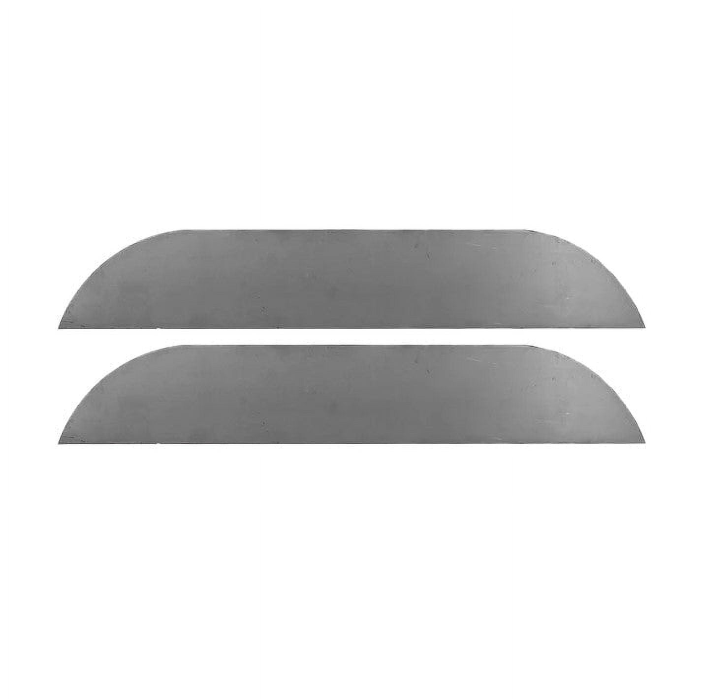 Pair of (2) Tandem Trailer Axle 9x72 Smooth Trailer Fender Back ...