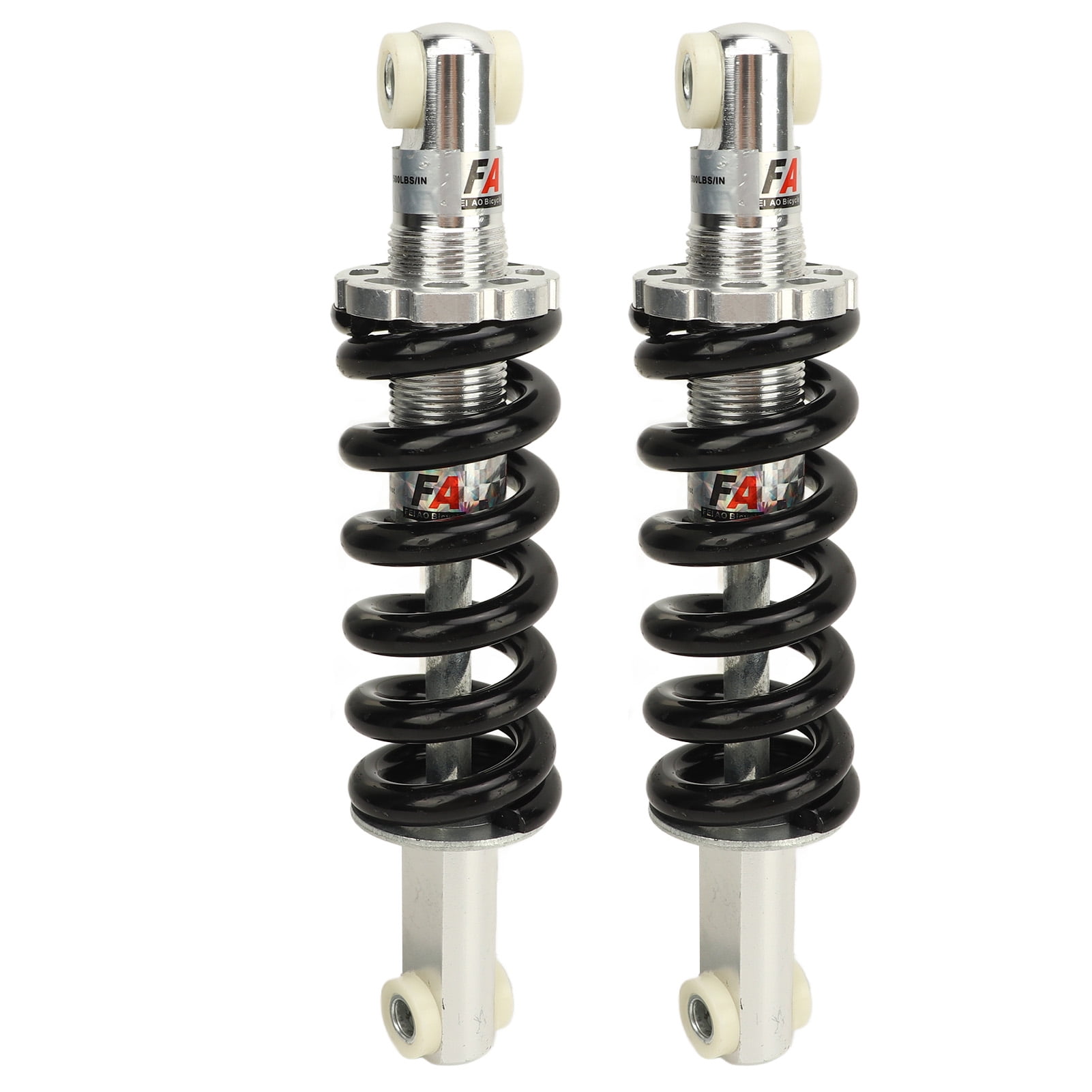 Pair of 200mm Shock Absorber 1500 Lbs Suspension Damping Shock Struts Damper for 47cc to 125cc ...