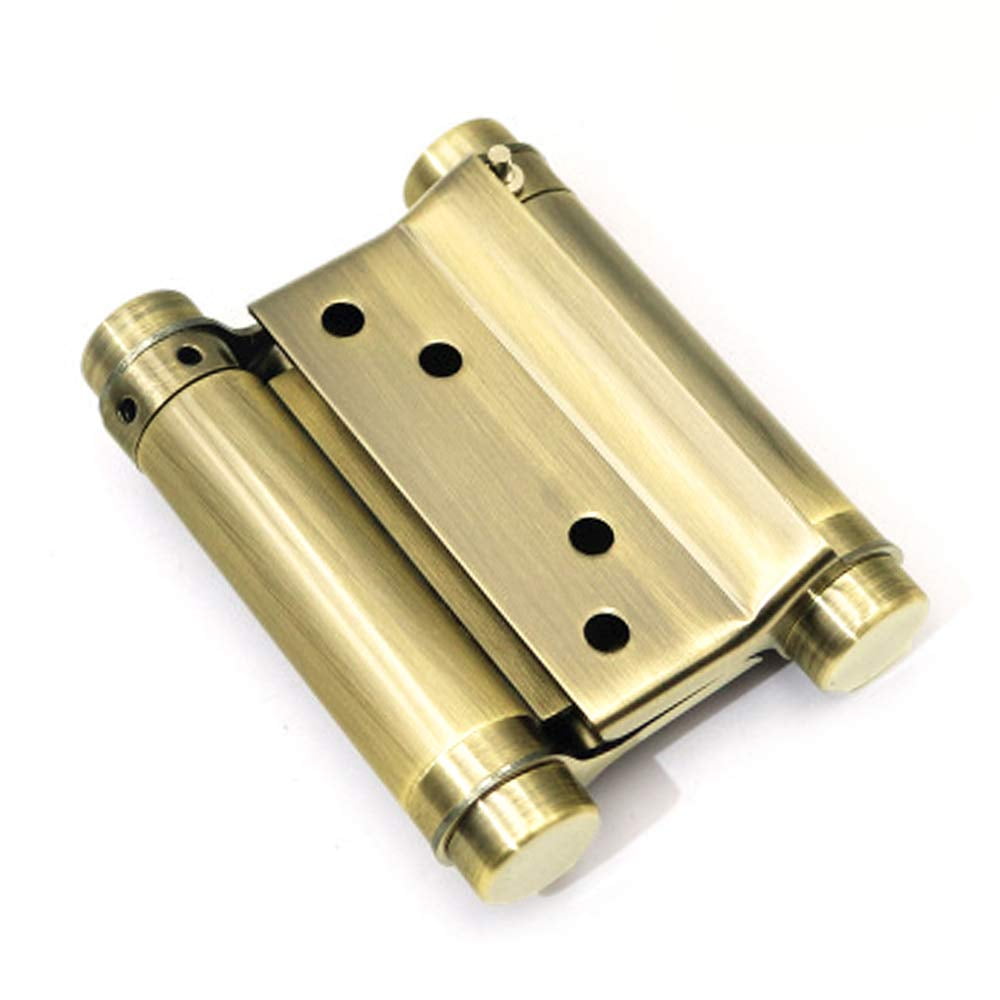 Pair of 3'' Stainless Steel Double Action Spring Door Hinge for Saloon ...