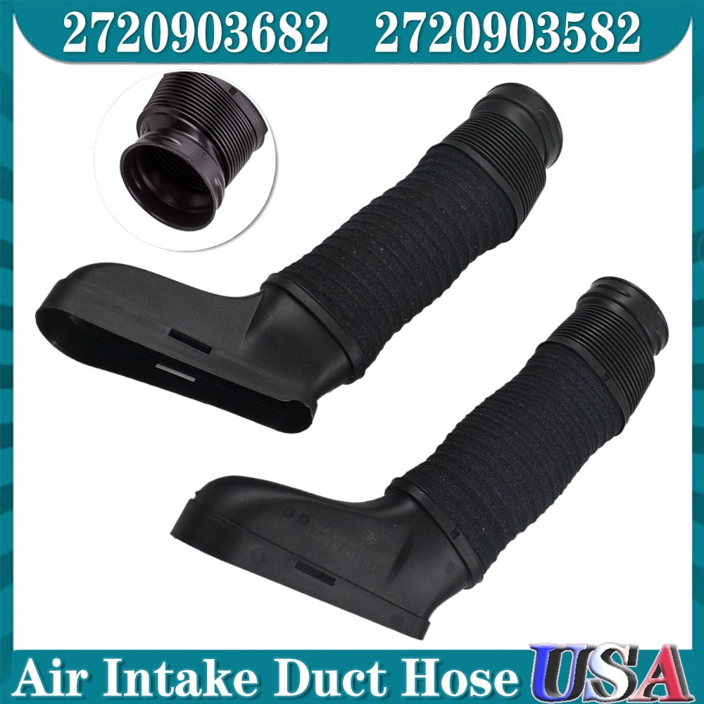Pair of Air Intake Inlet Duct Hose For 2008-2012 Mercedes-Benz C300 ...