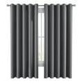 Pair of Blackout Curtains Eyelet Ring Top - Thermal Insulated Ready ...