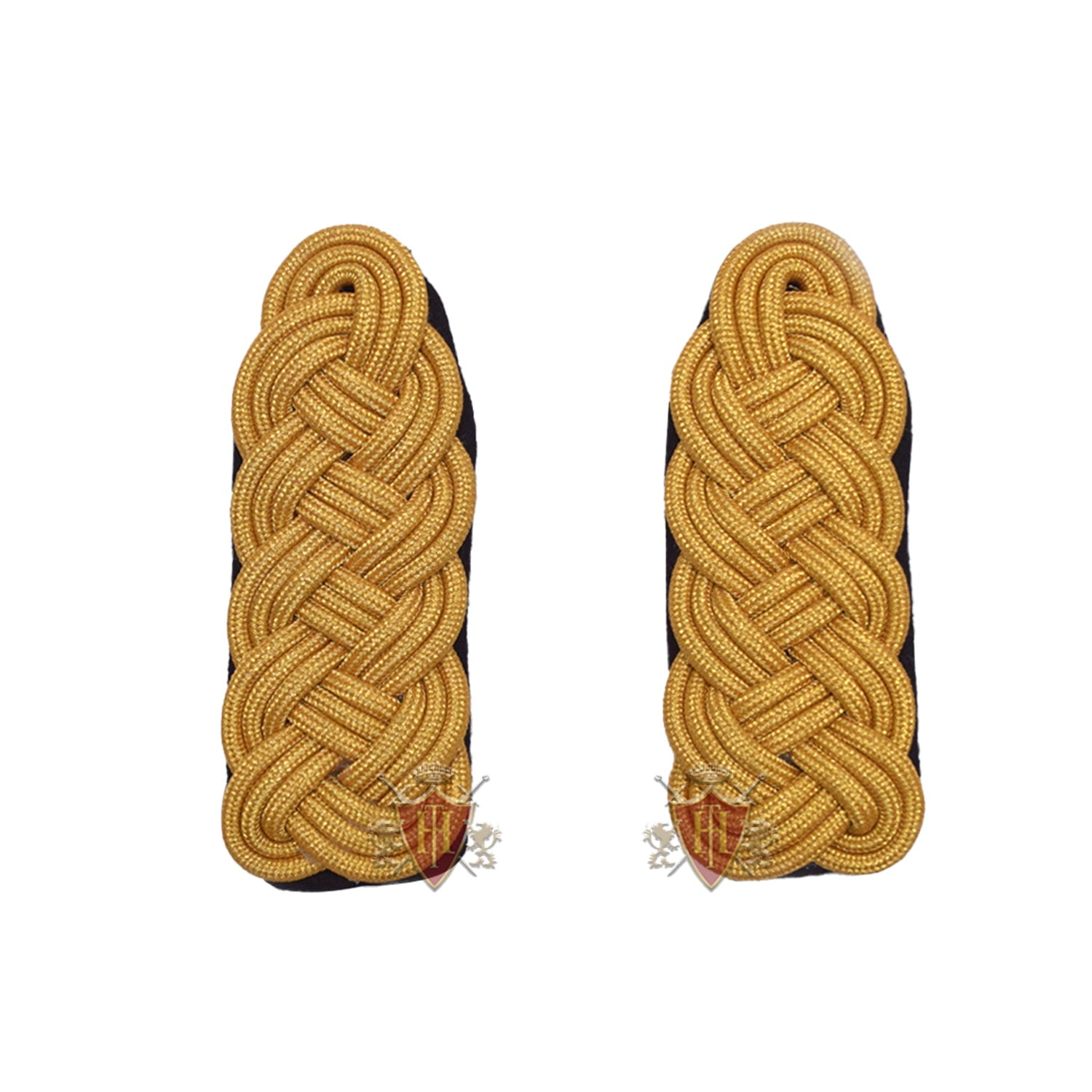 Pair of Braided Gold Cord Epaulettes - Walmart.com