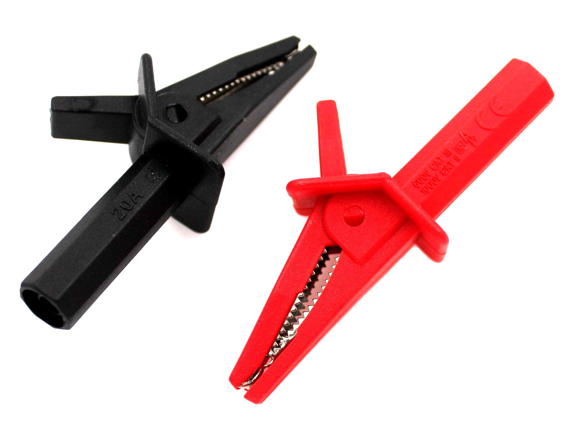 Pair of Heavy Duty Low Ohms Croc Clips - Walmart.com