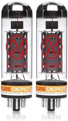Pair of JJ EL34II Power Vacuum Tube - Walmart.com