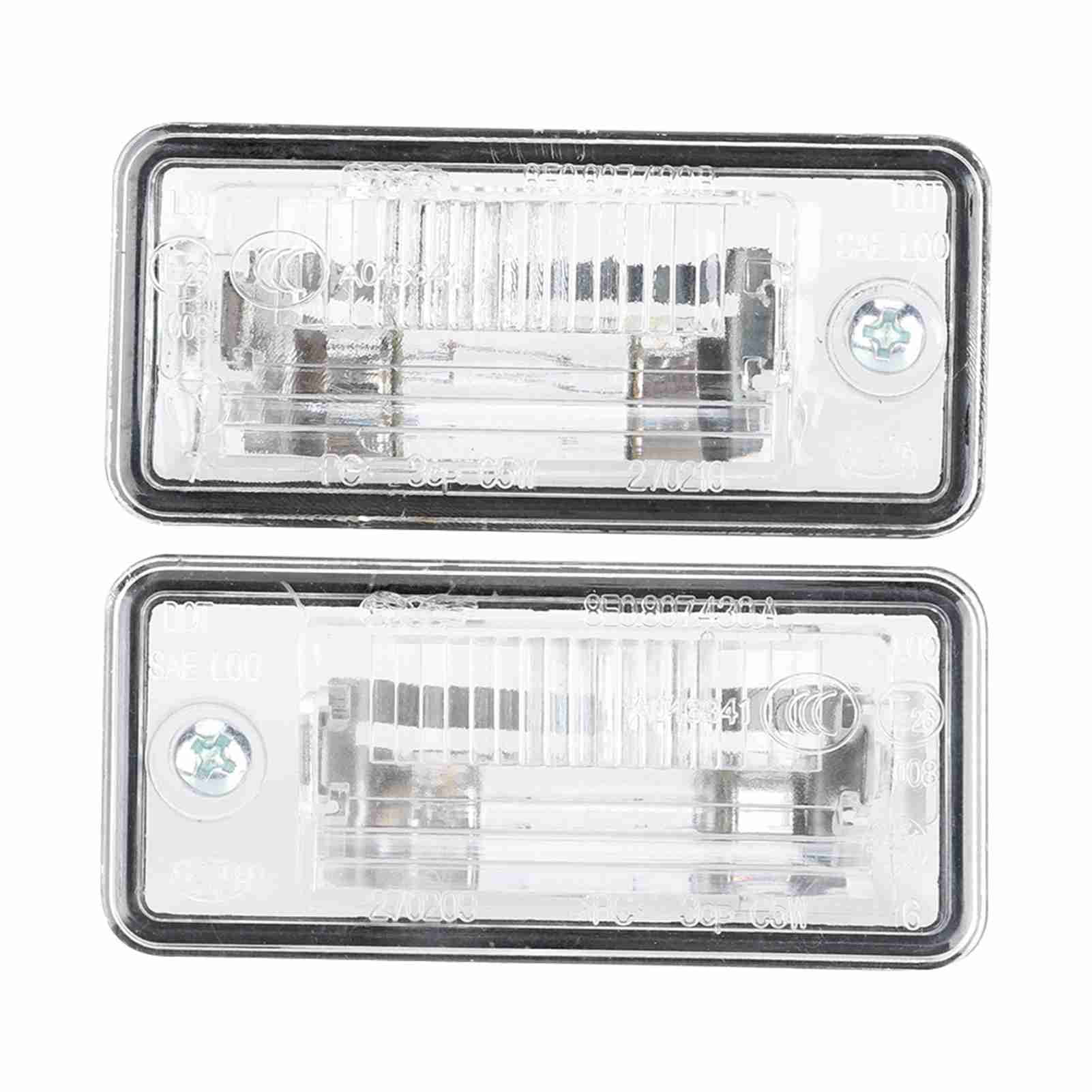 Pair of License Plate Light 8E0807430A 8E0807430B Fit for A3 A4 A5 A6 ...