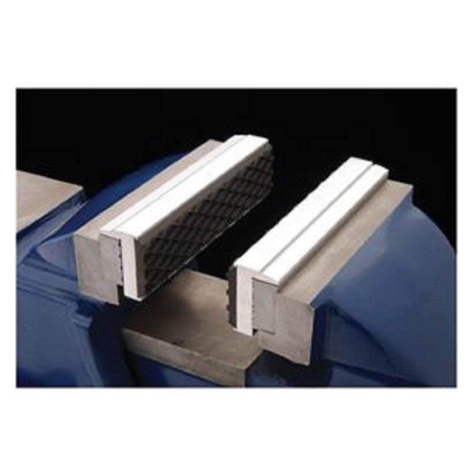 Pair of Magnetic Aluminium Rubber Soft Pad Jaws For Metal Vise 5 1/2 ...
