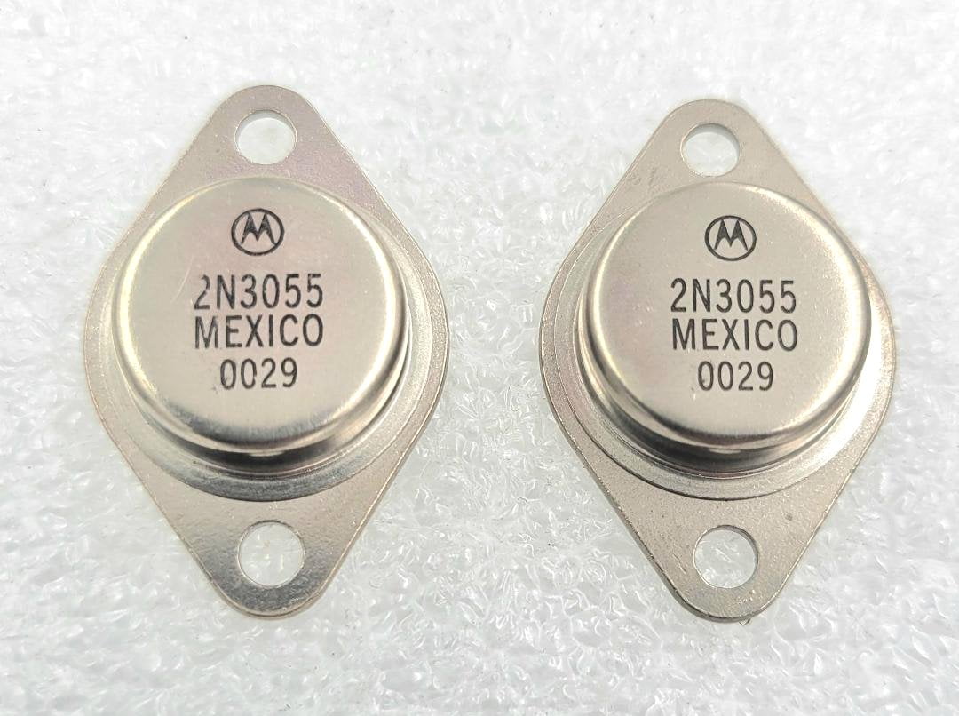 Pair of Matched Hfe 2N3055 Power Audio Transistors, 15A, 60V - Walmart.com