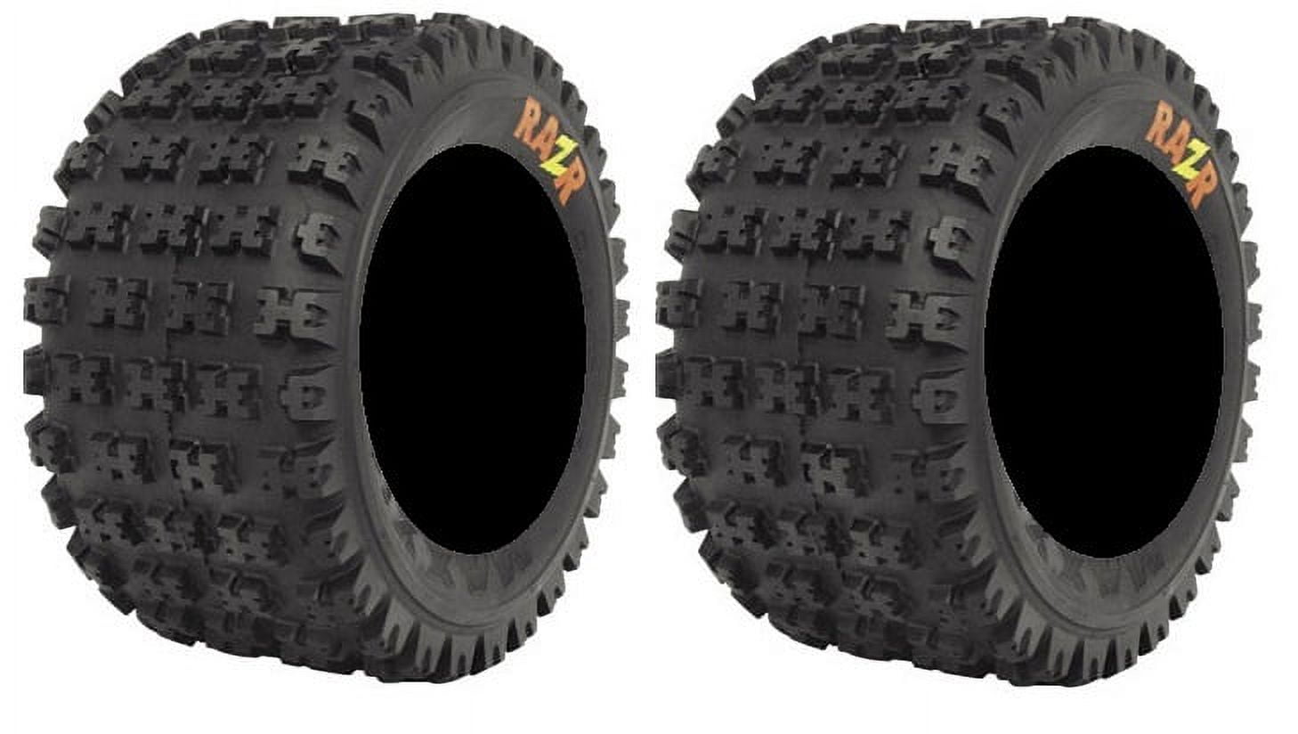 Maxxis Razr Rear ATV Tires, 4-Ply, 20x11-10, Pair for All-Terrain ...