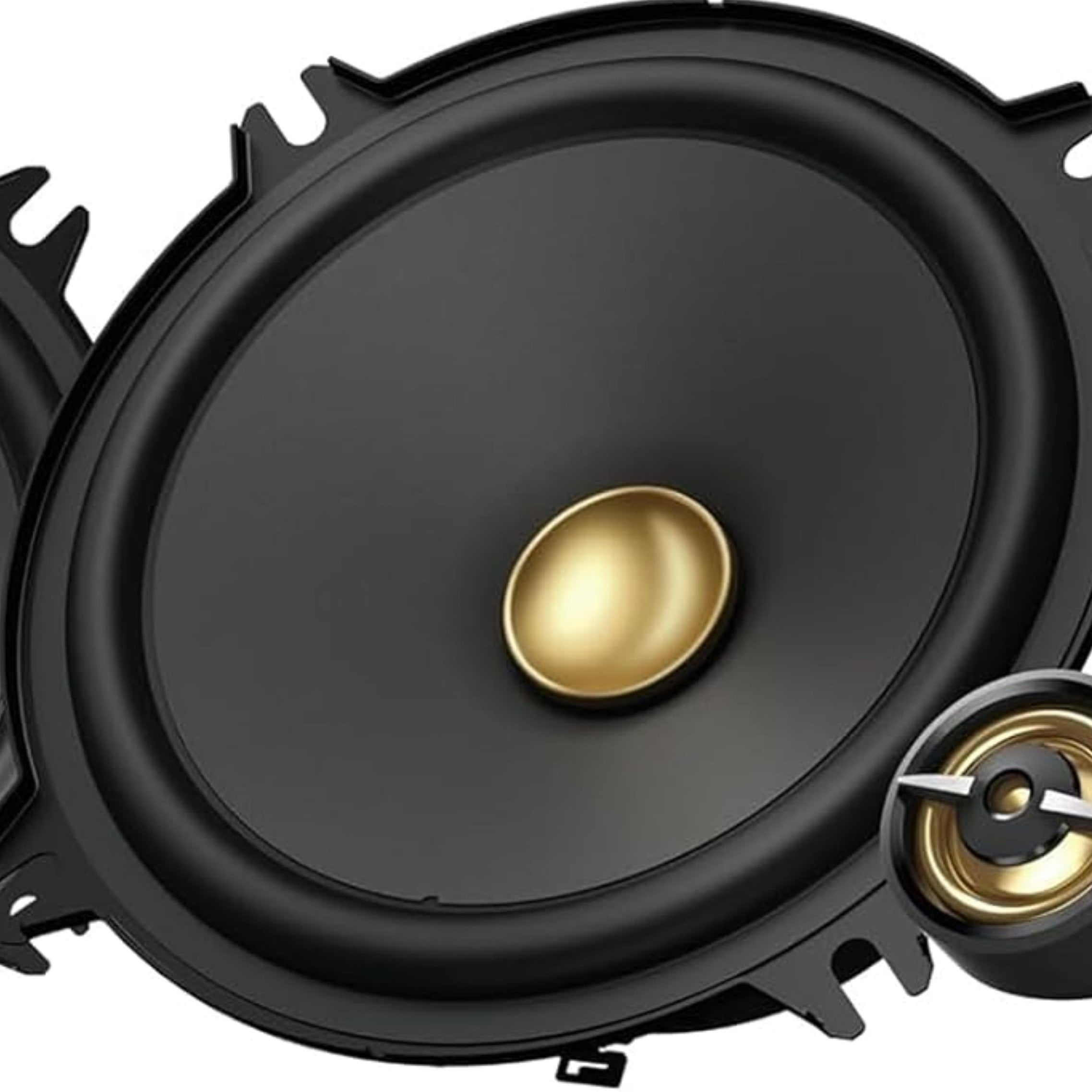 Pioneer TS-A1301C 5.25" 2-Way Component Car Speakers Black Gold Clear ...