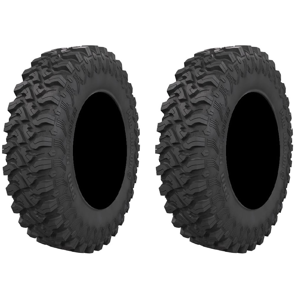 Pair of Pro Armor Pro Runner (8ply) Radial ATV Tires [33x9.5-15] (2 ...