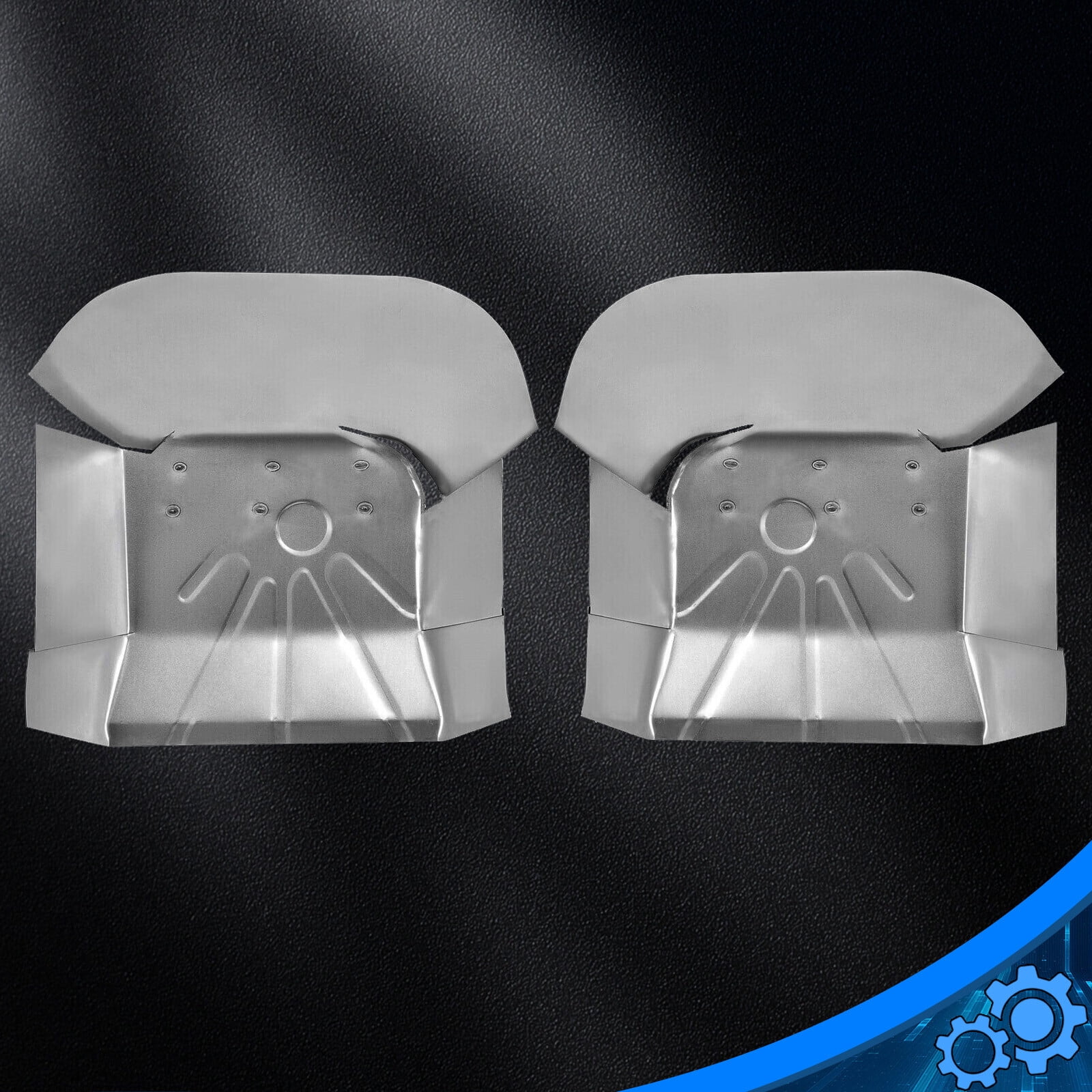 Pair of Rear Floor Pans For 78-88 El Camino,Malibu,Regal,Cutlass,Monte ...