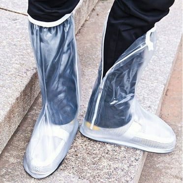 Reusable Waterproof Rainproof Shoes Covers Silicone Washable Wear ...