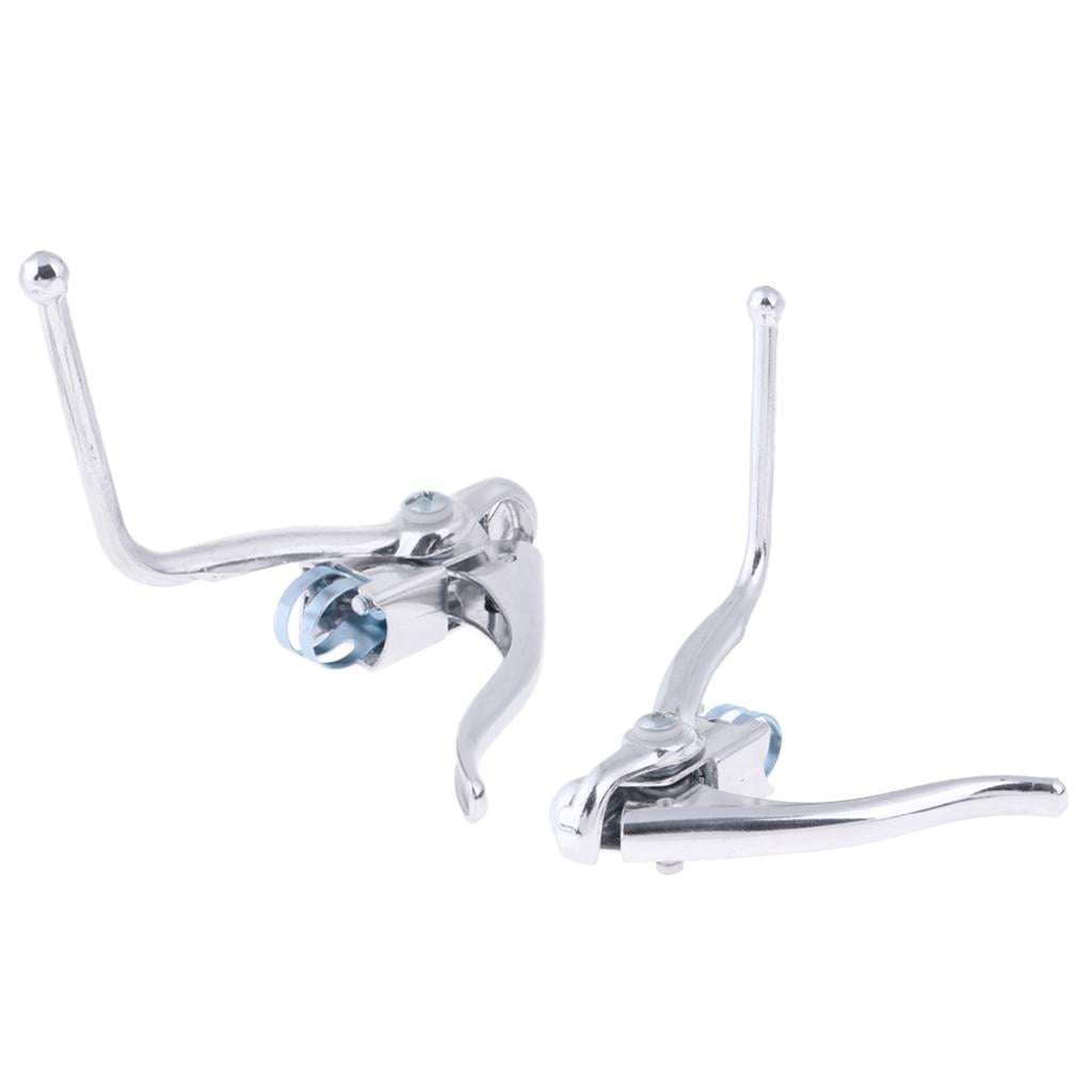 Pair of Road Racing Bike Double-control Brake Levers Aluminum Alloy ...