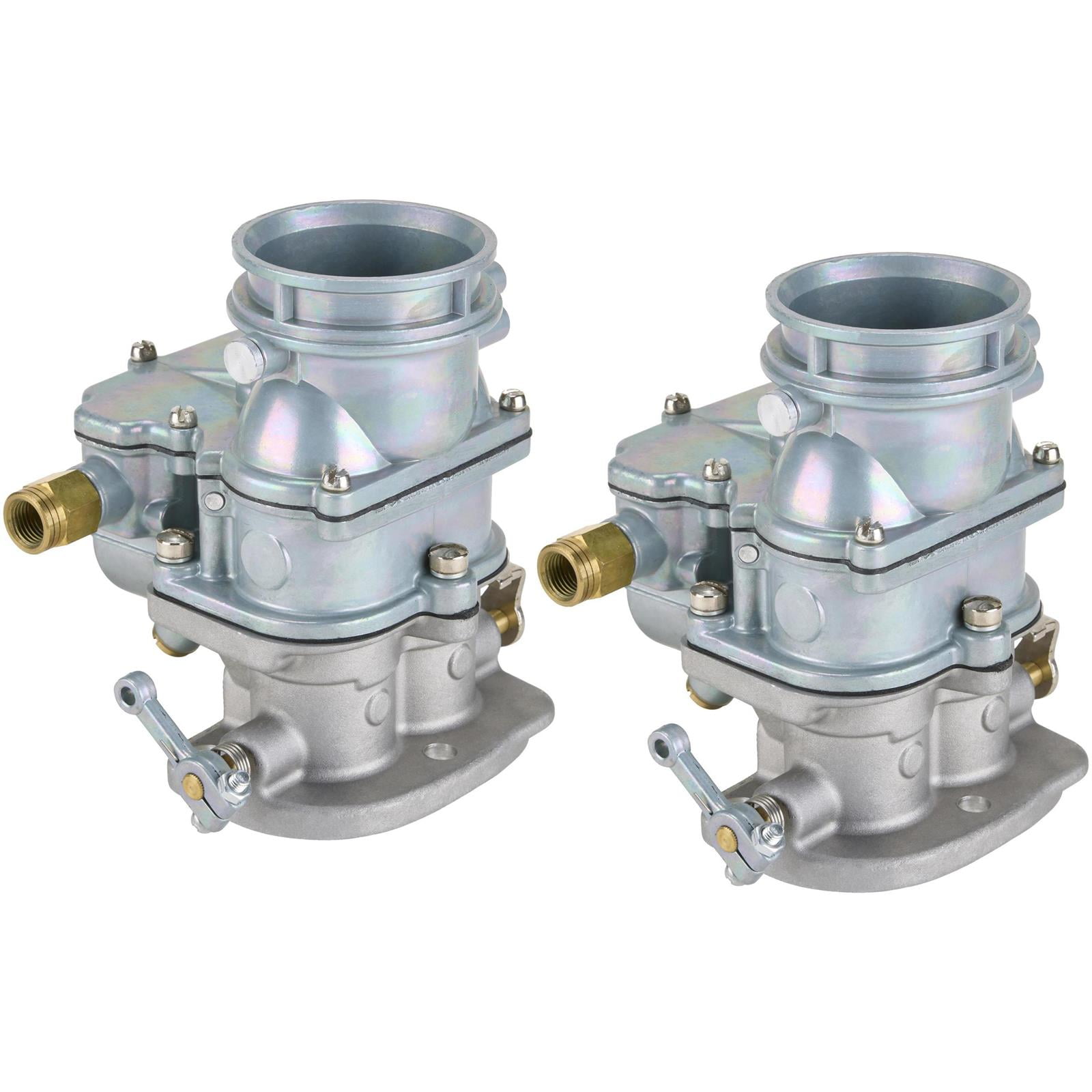 Pair of Secondary 9 Super 7® 3-Bolt 2-Barrel Carbs, Plain Finish ...