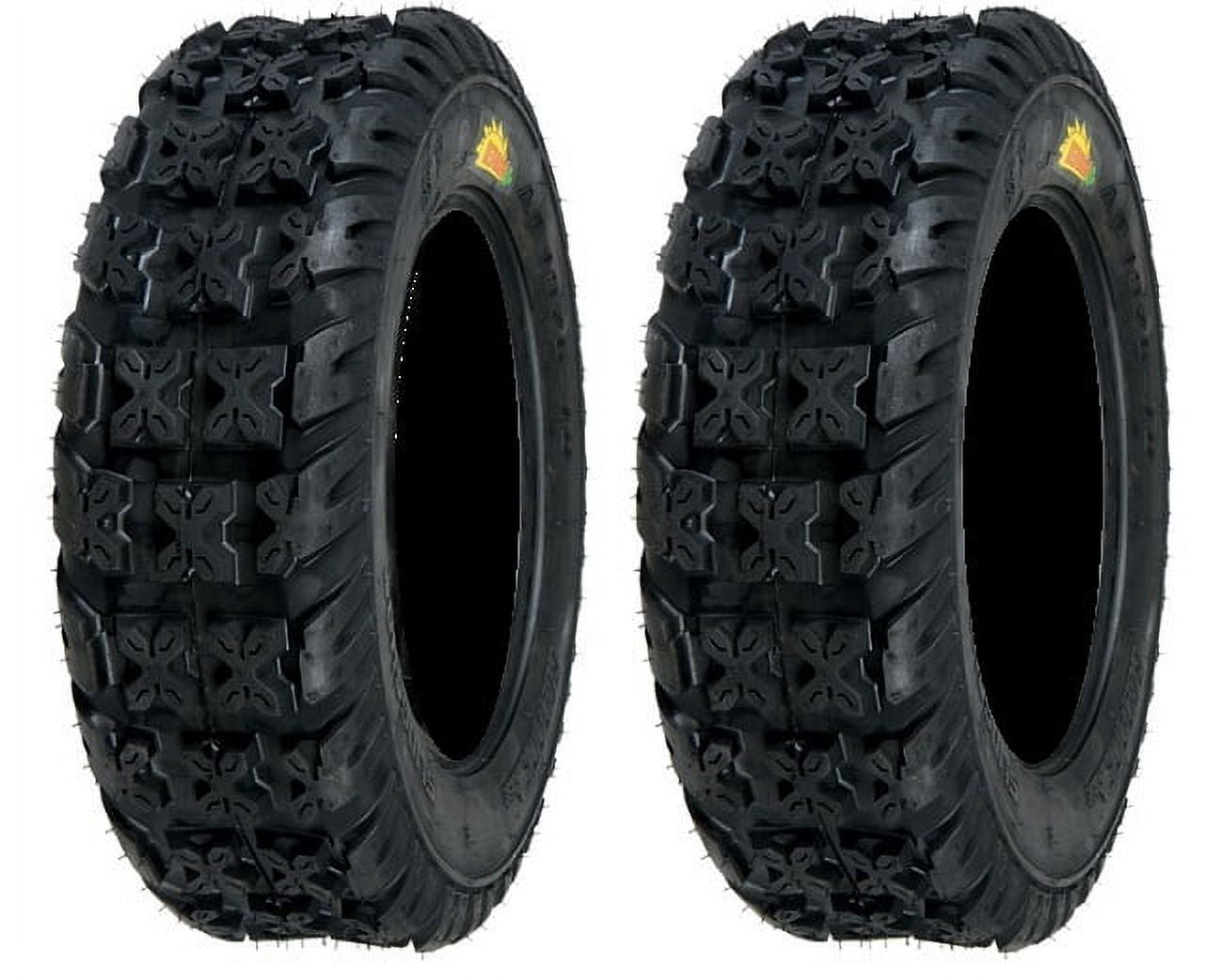 Pair of Sedona Bazooka Front 19x6-10 4-Ply ATV Tires for Enhanced ...