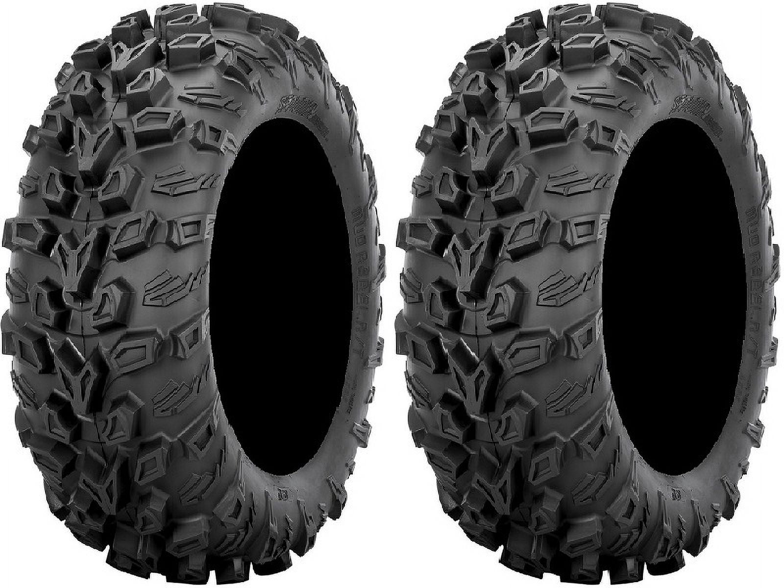 Pair of Sedona Mud Rebel R/T (8ply) 25x10R-12 ATV Tires (2) - Walmart.com