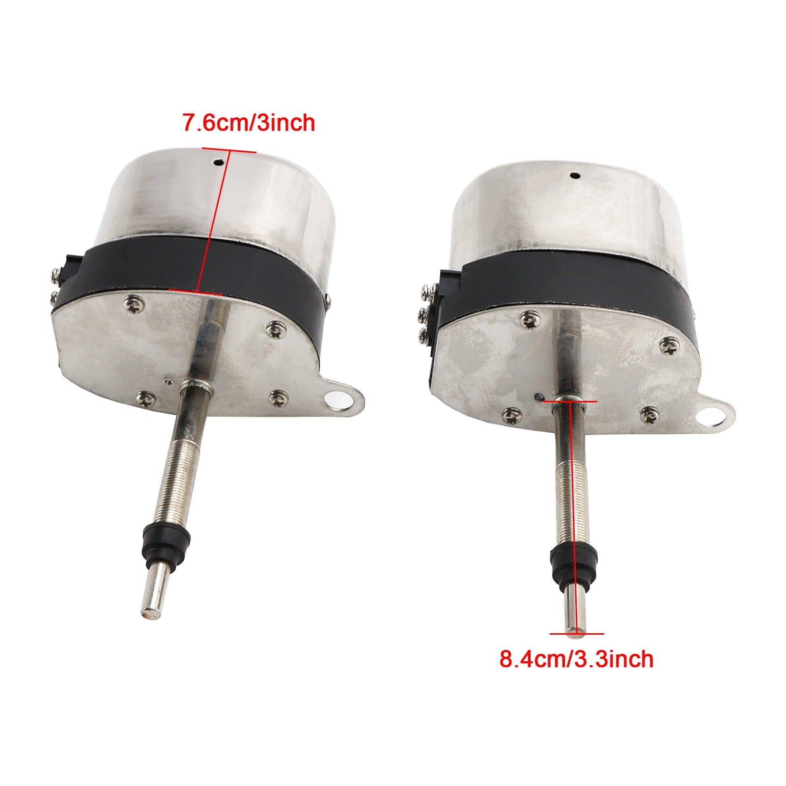 Pair of Stainless Windshield Wiper Motor Hot Street Rod for Jeep for ...