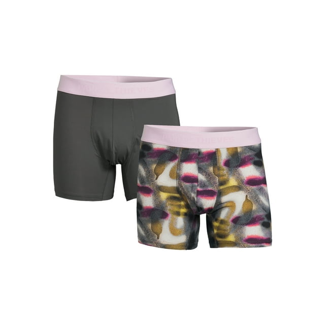Pair of Thieves Hustle Boxer Briefs, 2-Pack, Tie Dye - Walmart.com