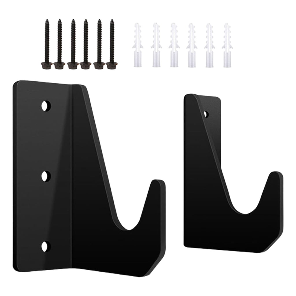 Pair of Wall Mount Holders for Standard Floor Jacked Stands Garage Use ...