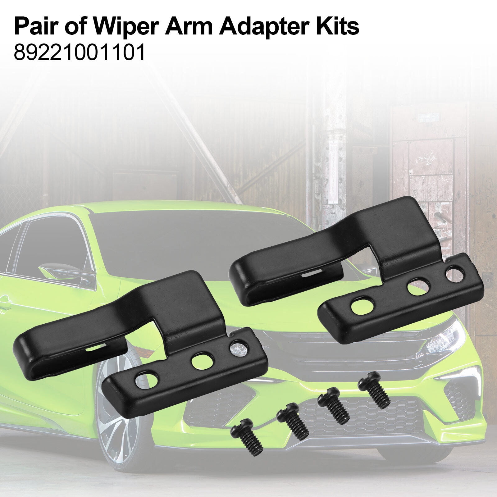 Pair of Wiper Arm Adapter Kits for Toyota for Mitsubishi 89221001101 ...