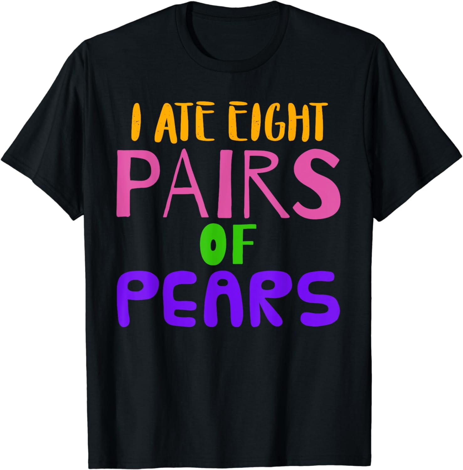 Pairs of Pears Grammar Teacher Visualized Homophones T-Shirt - Walmart.com