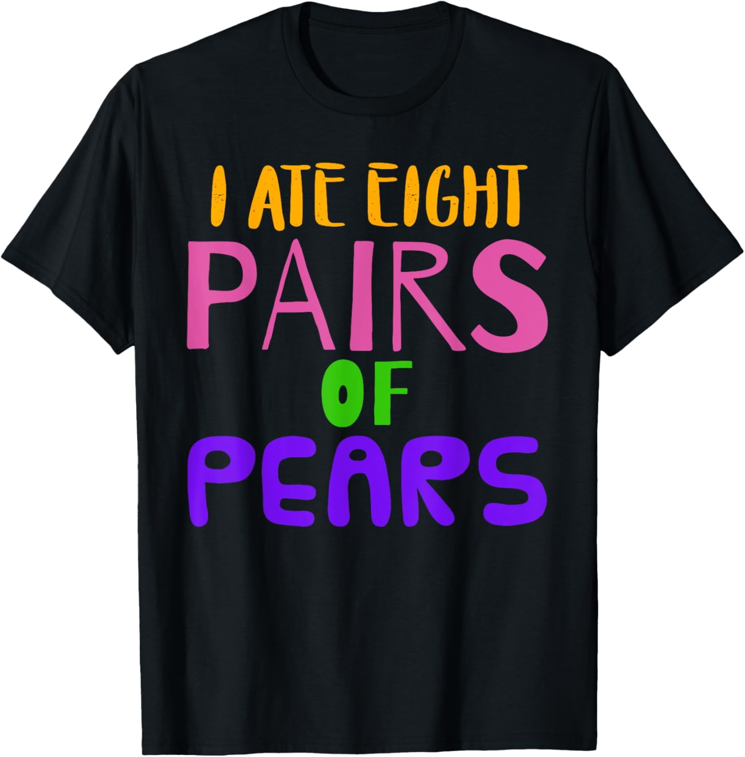 Pairs of Pears Grammar Teacher Visualized Homophones T-Shirt - Walmart.com