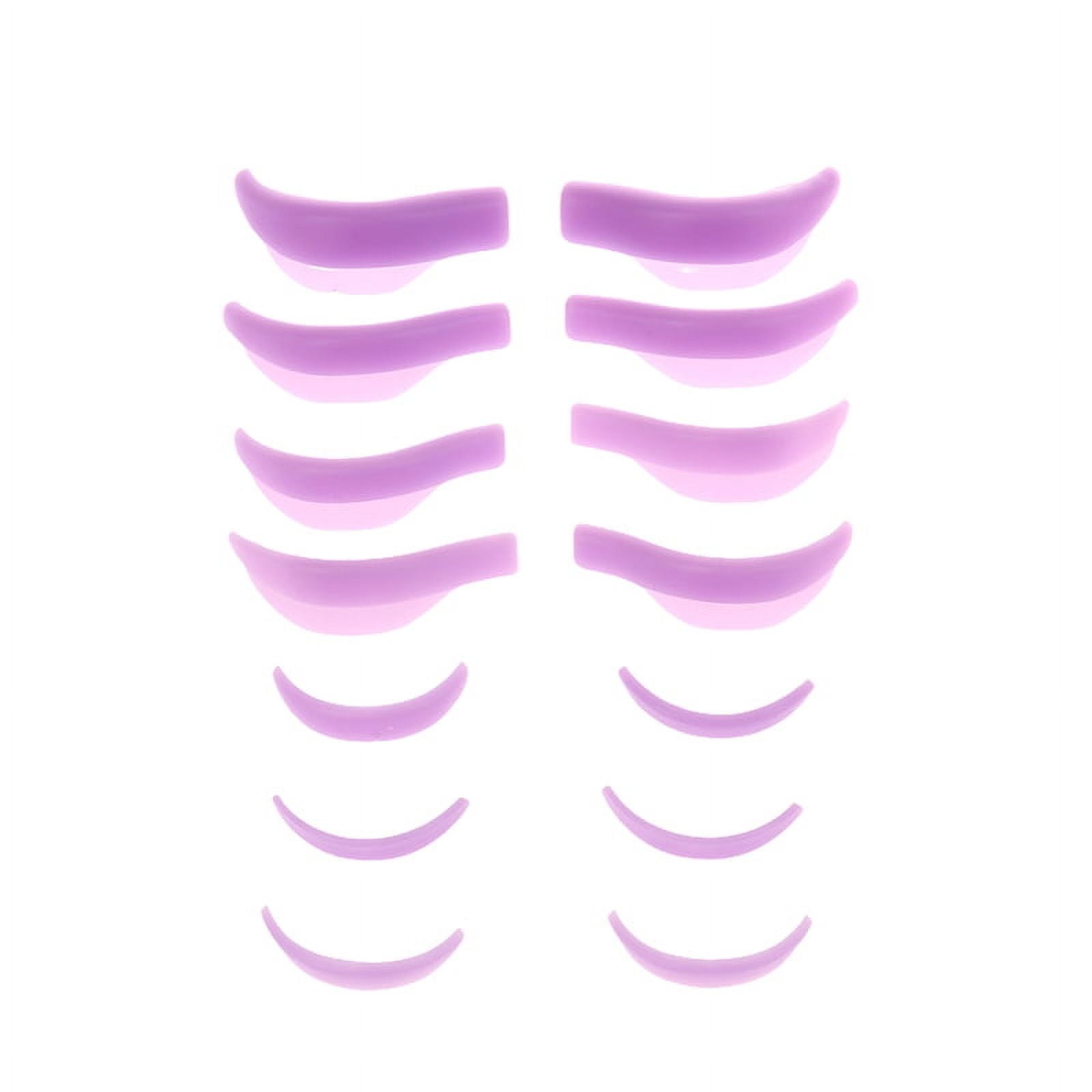 Pairs of Silicone Eyelash Perming Pads Reusable Lash Lifting Tools ...