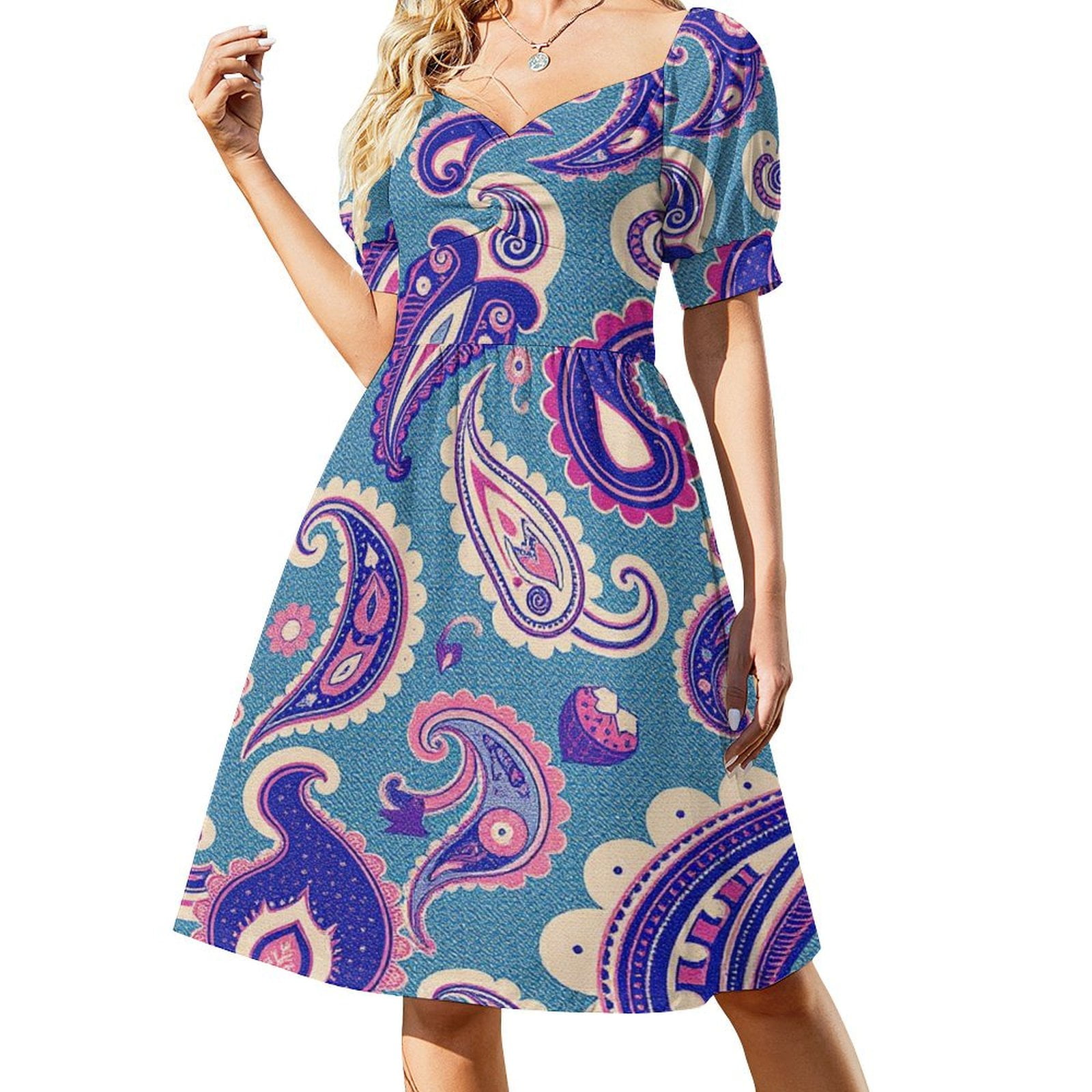 Paisley 2025 Dress Evening Elegant And Chic Women for Outfits Beach ...